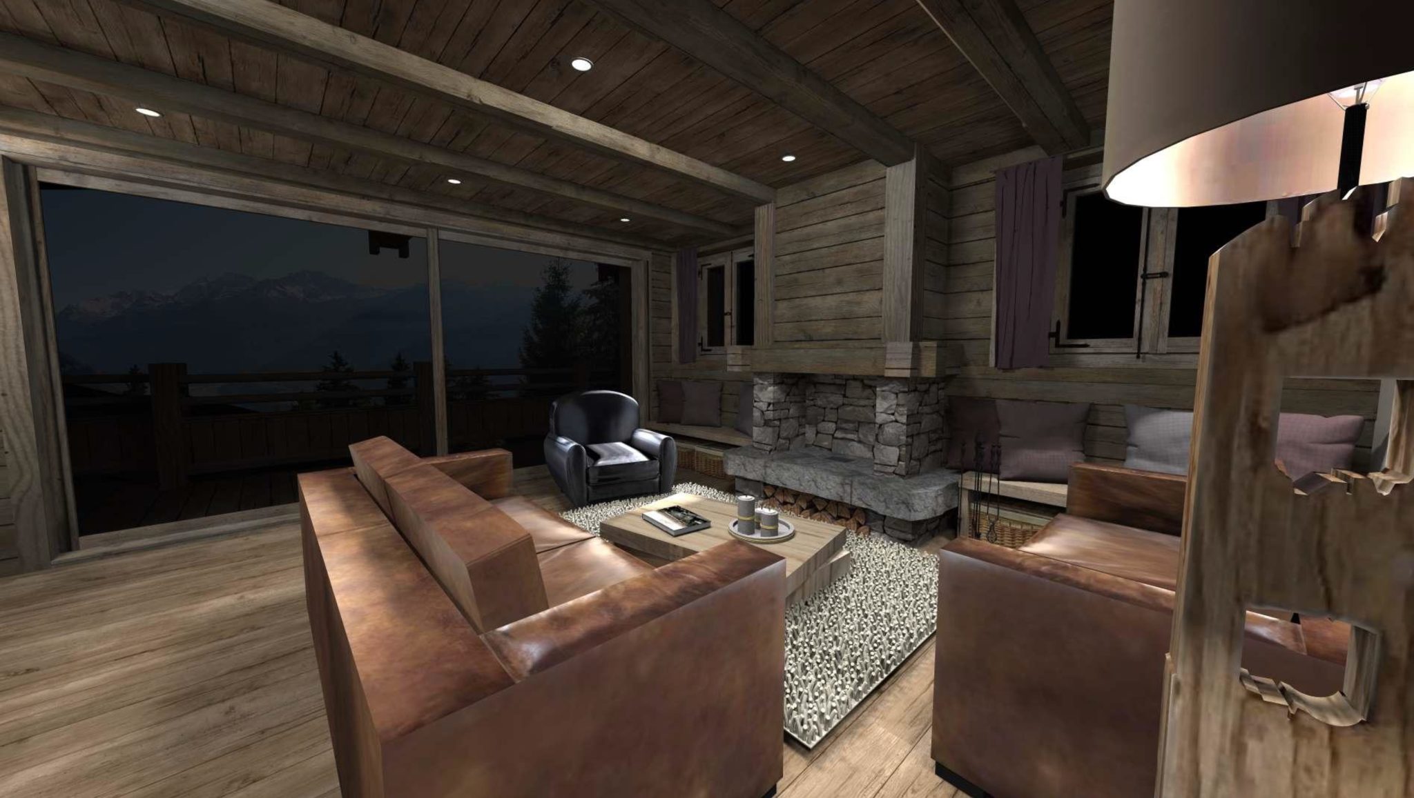Two new luxury chalets connected by the basement - EDEN Immobilier